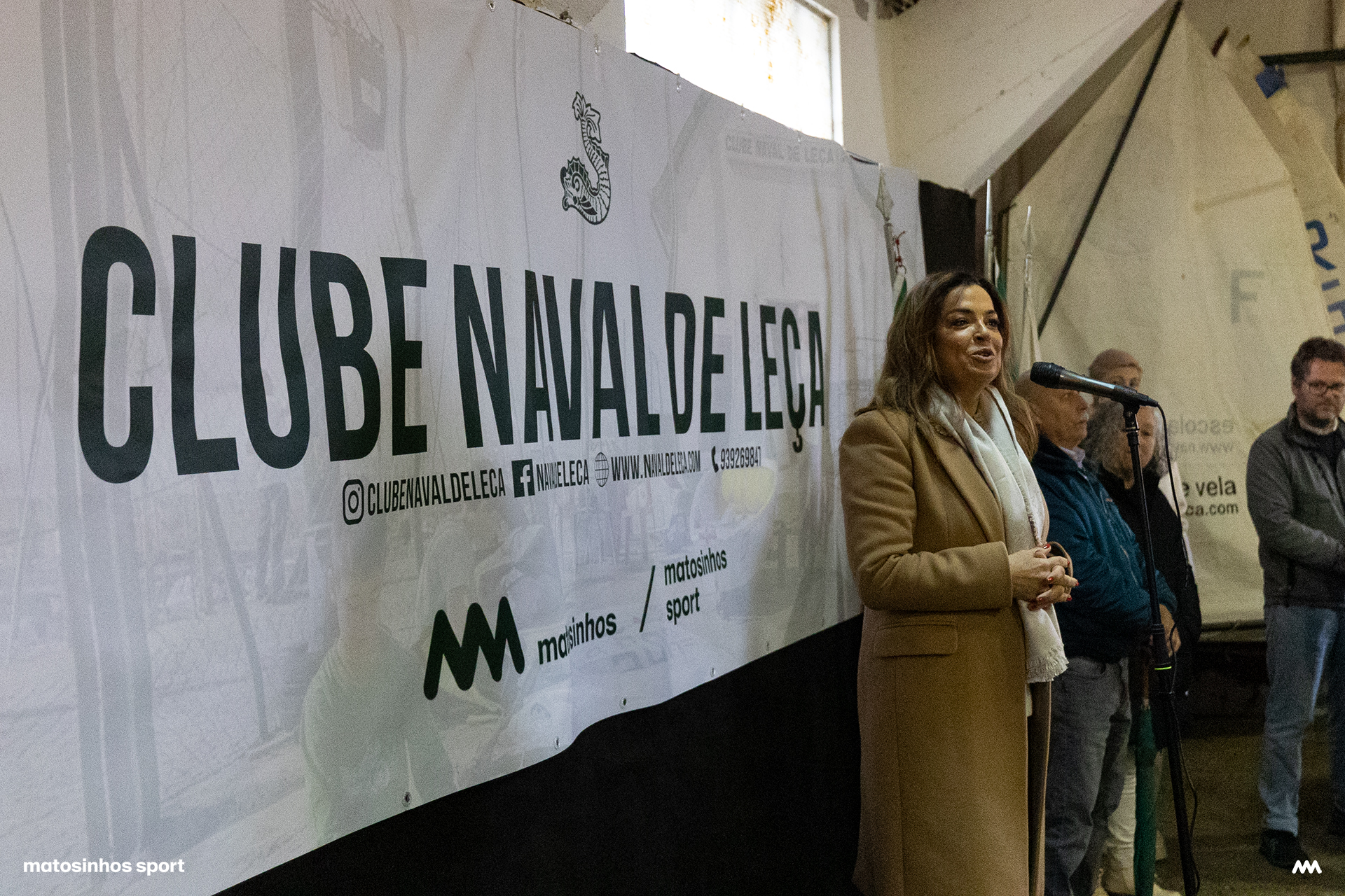 INAUGURAÇÃO DA NOVA GRUA DO CLUBE – Clube Naval de Leça