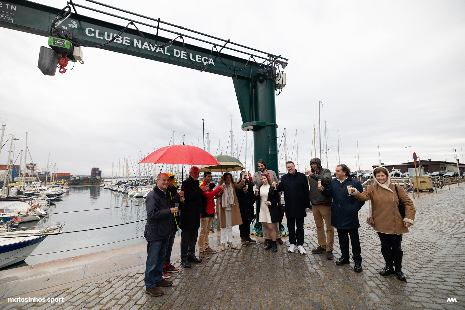 INAUGURAÇÃO DA NOVA GRUA DO CLUBE – Clube Naval de Leça